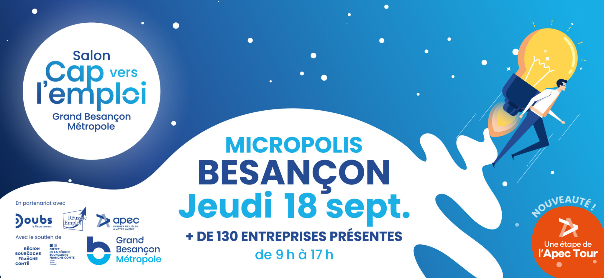 Salon Cap vers l'Emploi 2025 - Réussite Emploi Bourgogne Franche-Comté